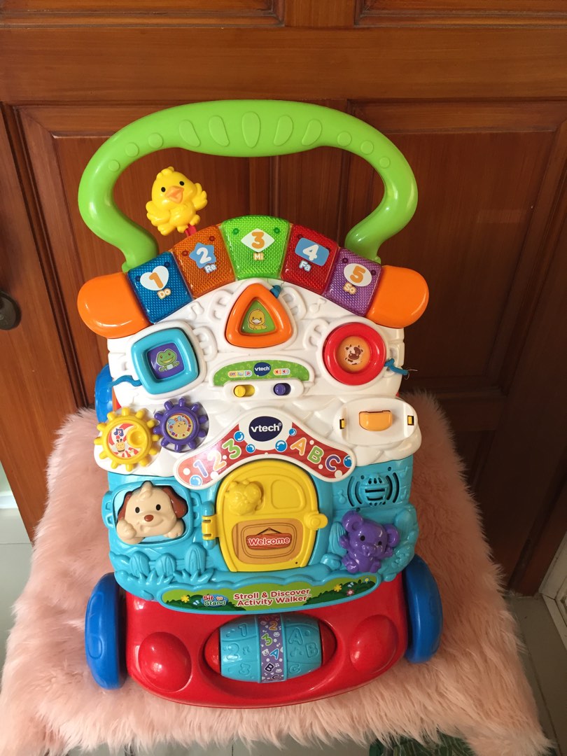 #AB-35 VTECH Activity Walker with lights and sounds, Babies & Kids ...