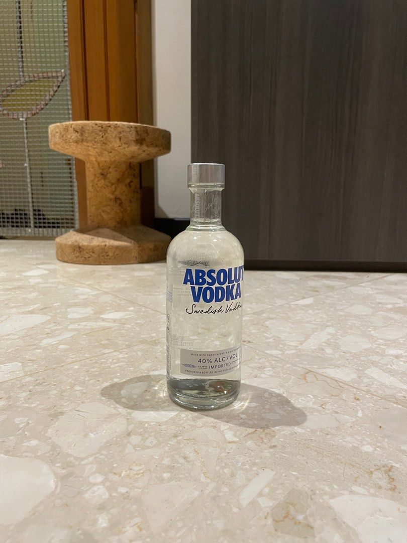Absolut Vodka 375ML, Food & Drinks, Alcoholic Beverages on Carousell