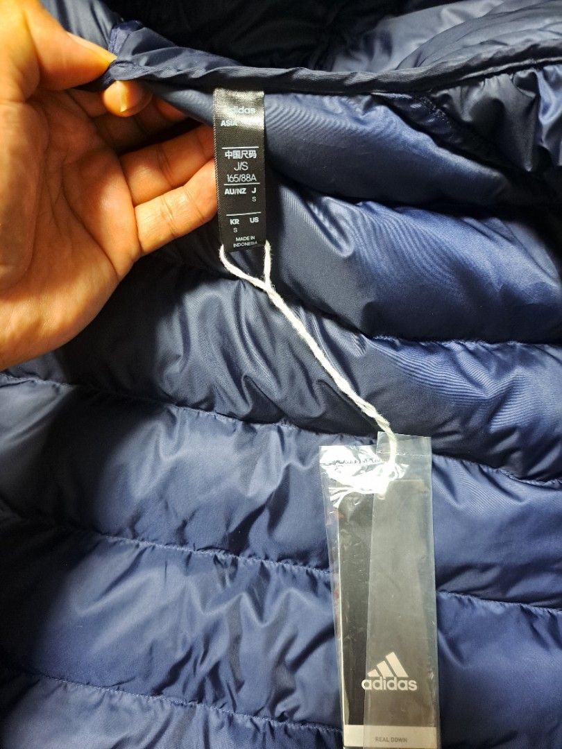 Adidas long down jacket, Men's Fashion, Coats, Jackets and Outerwear on ...