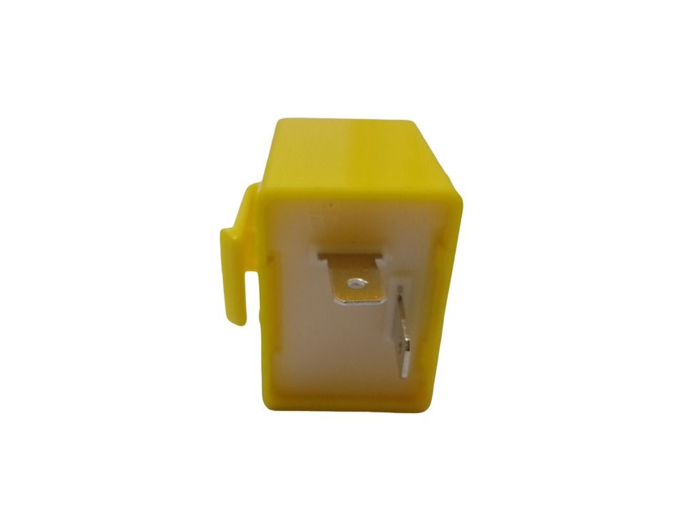 ADJUSTABLE FLASHER RELAY 2-PIN 12V YELLOW FOR MOTORCYCLE BLINKER LED ...