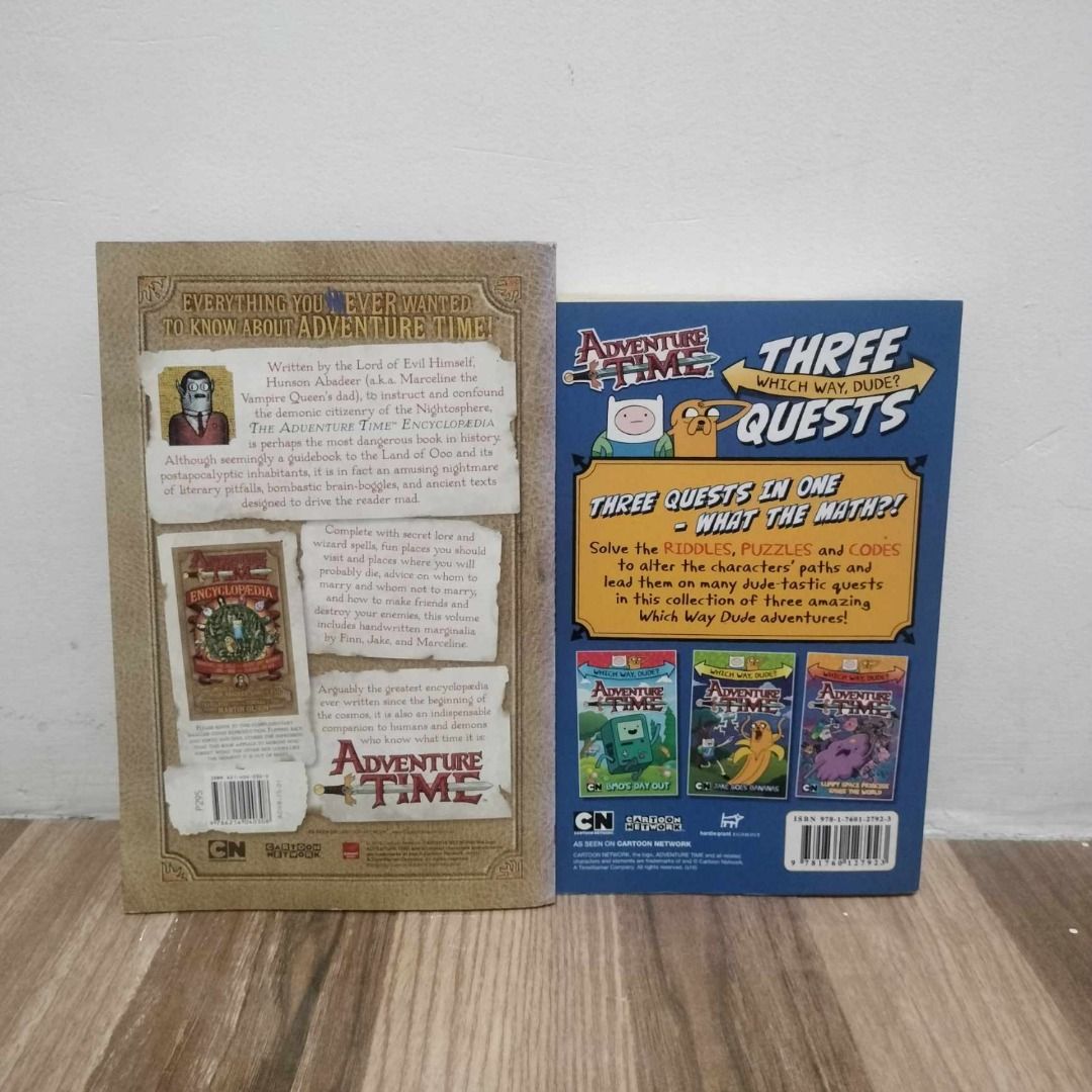 ADVENTURE TIME BOOKS (Sold as Set), Hobbies & Toys, Books & Magazines ...