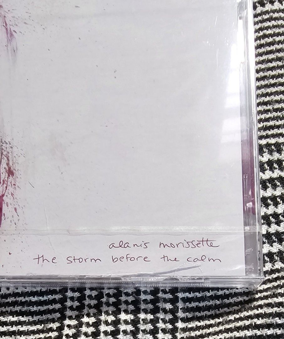 Alanis Morissette - The Storm before the calm - 2 CD sealed and new, Hobbies & Toys, Music ...
