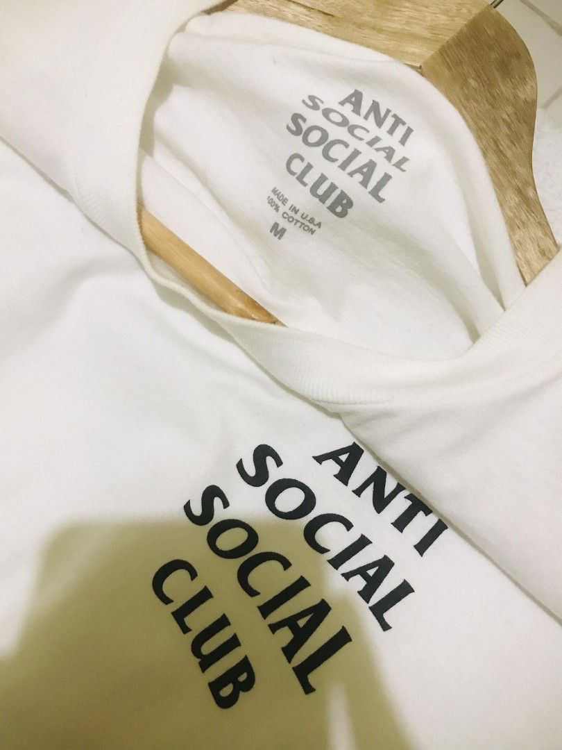 Anti social social club brand shirt!, Men's Fashion, Tops & Sets ...