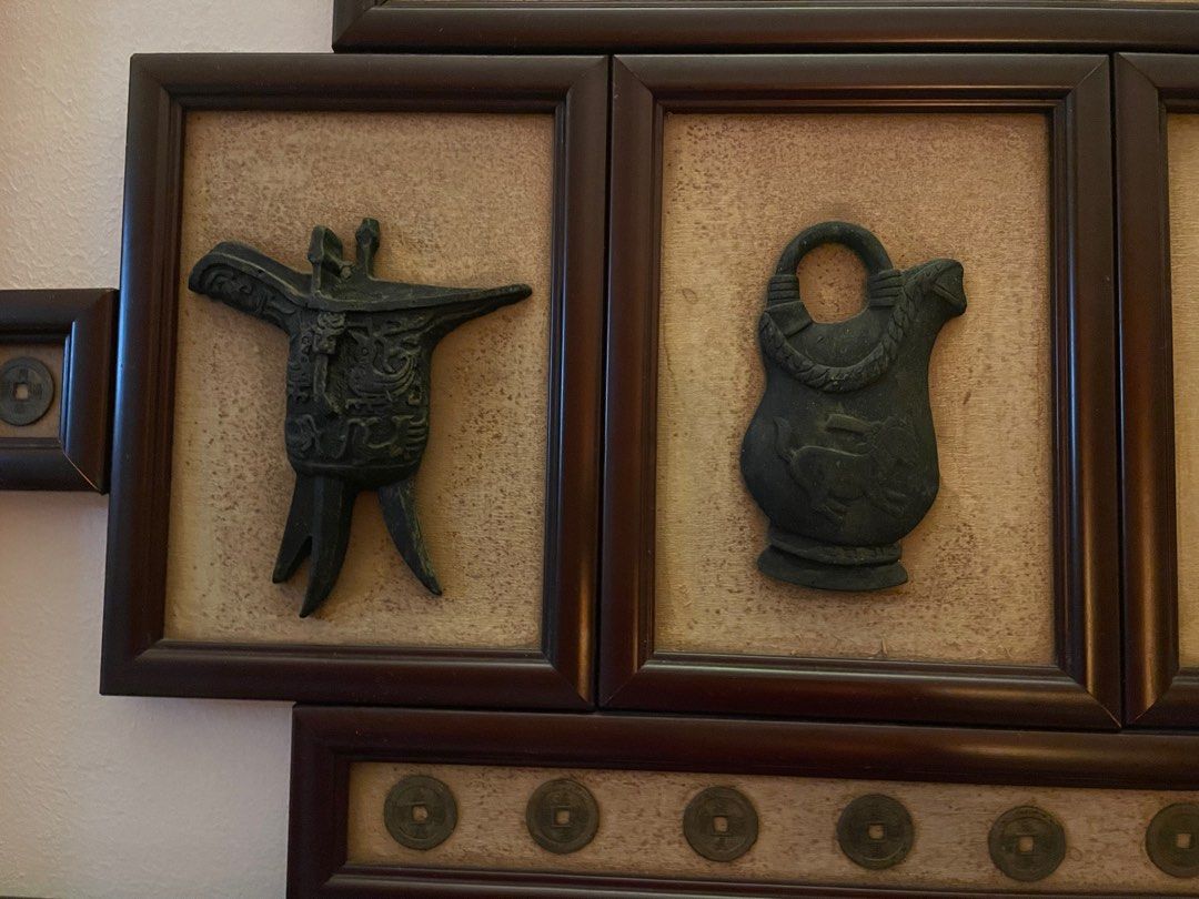 Antique Chinese Art frame, Furniture & Home Living, Home Decor, Frames ...