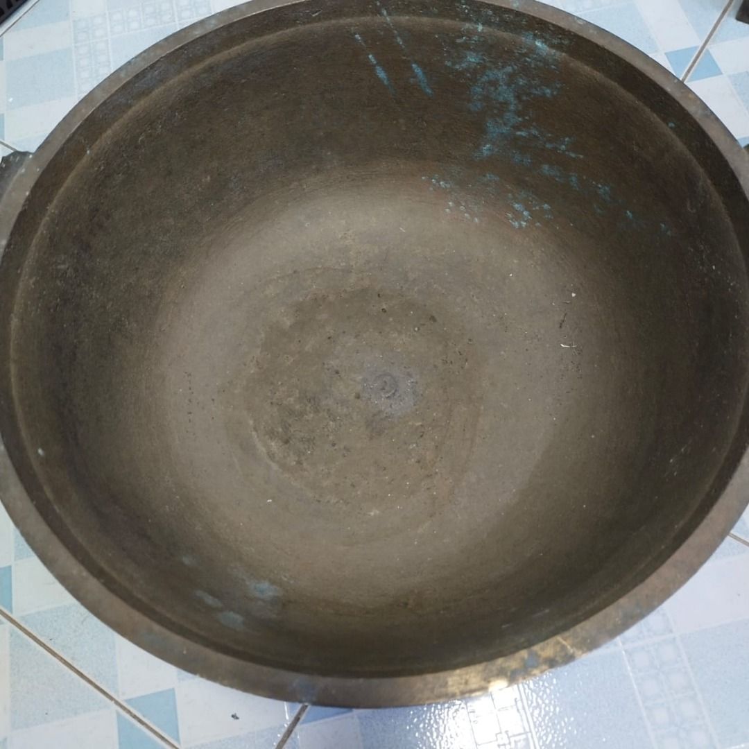 Antique Kuali Tembaga Antik 17" Vintage Collection Art Deco, Hobbies ...