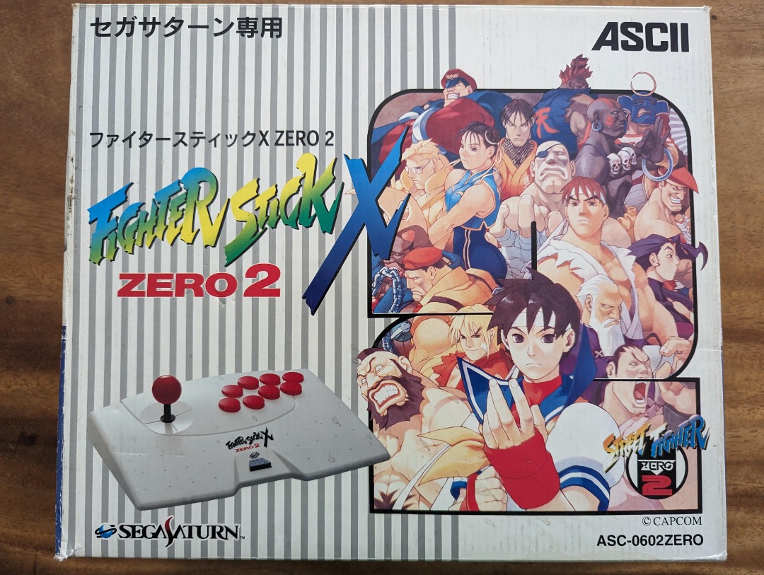 ASCII Fighter Stick X Zero 2 Controller for Sega Saturn - Japanese ...