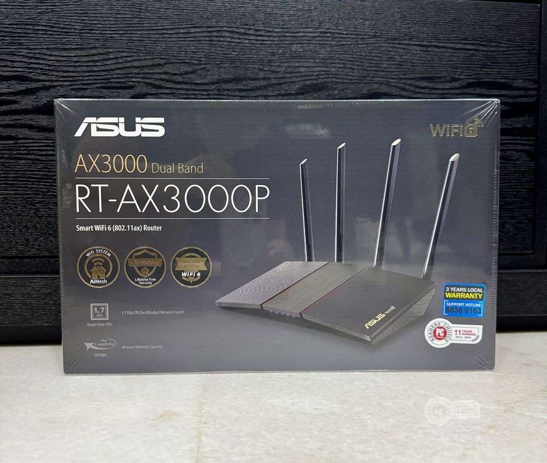 ASUS AX3000P wifi 6 mesh router, Computers & Tech, Parts & Accessories ...