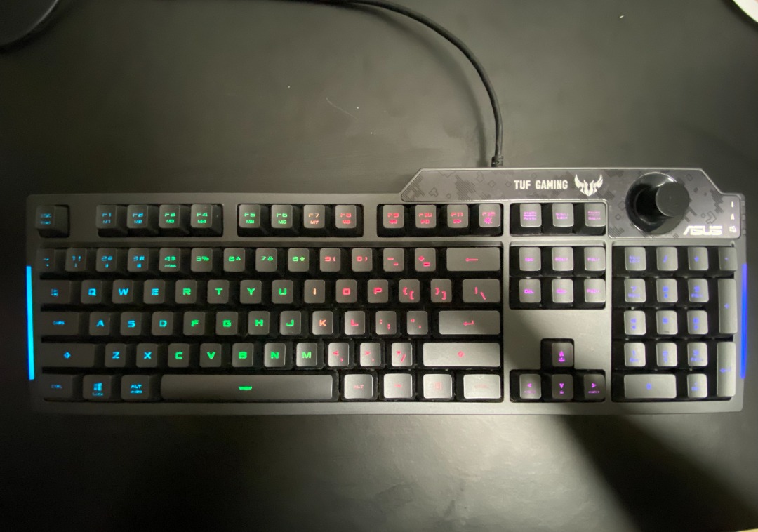 Asus Tuf Gaming Keyboard Computers Tech Parts Accessories Computer Keyboard On Carousell