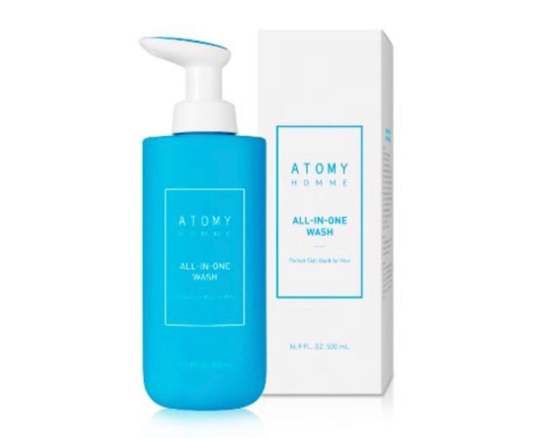 ATOMY HOMME ALL IN ONE WASH, Beauty & Personal Care, Bath & Body, Bath ...
