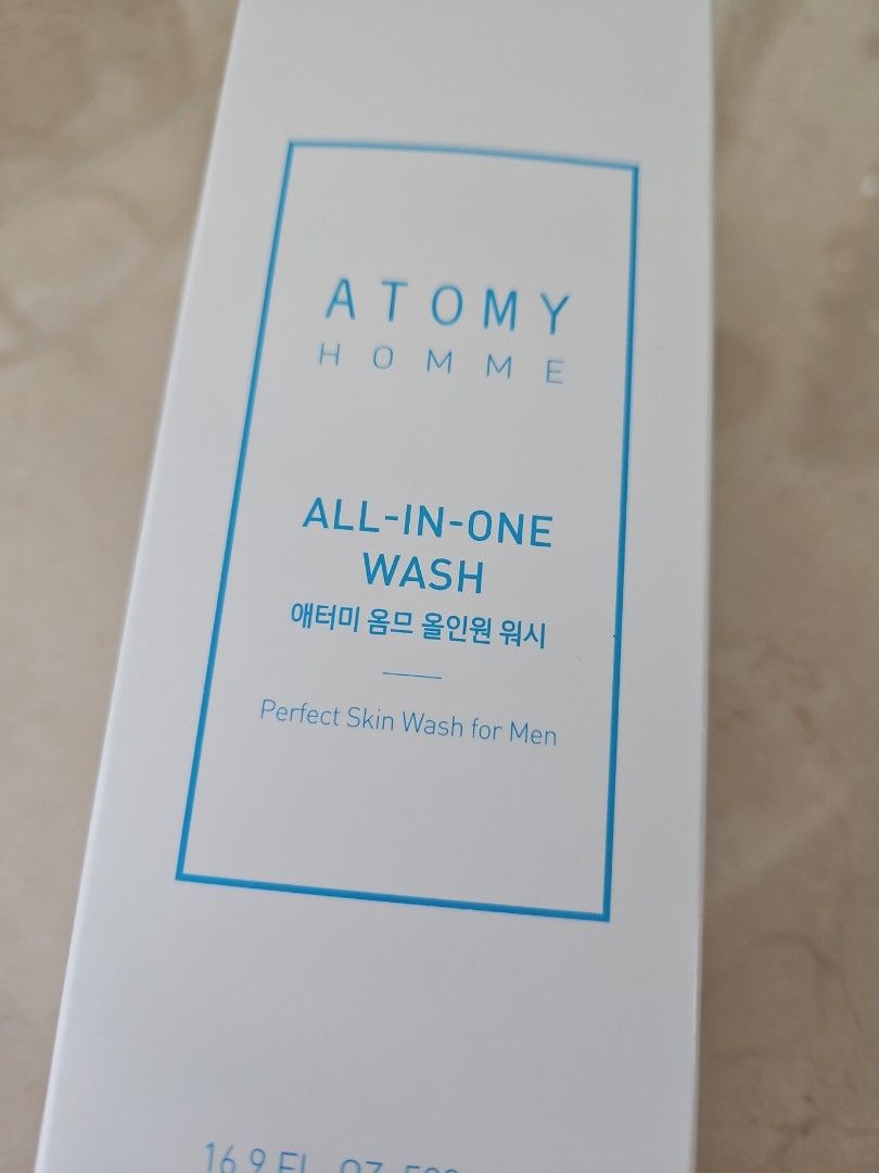 Atomy Homme All-In-One Wash, Beauty & Personal Care, Bath & Body, Bath ...