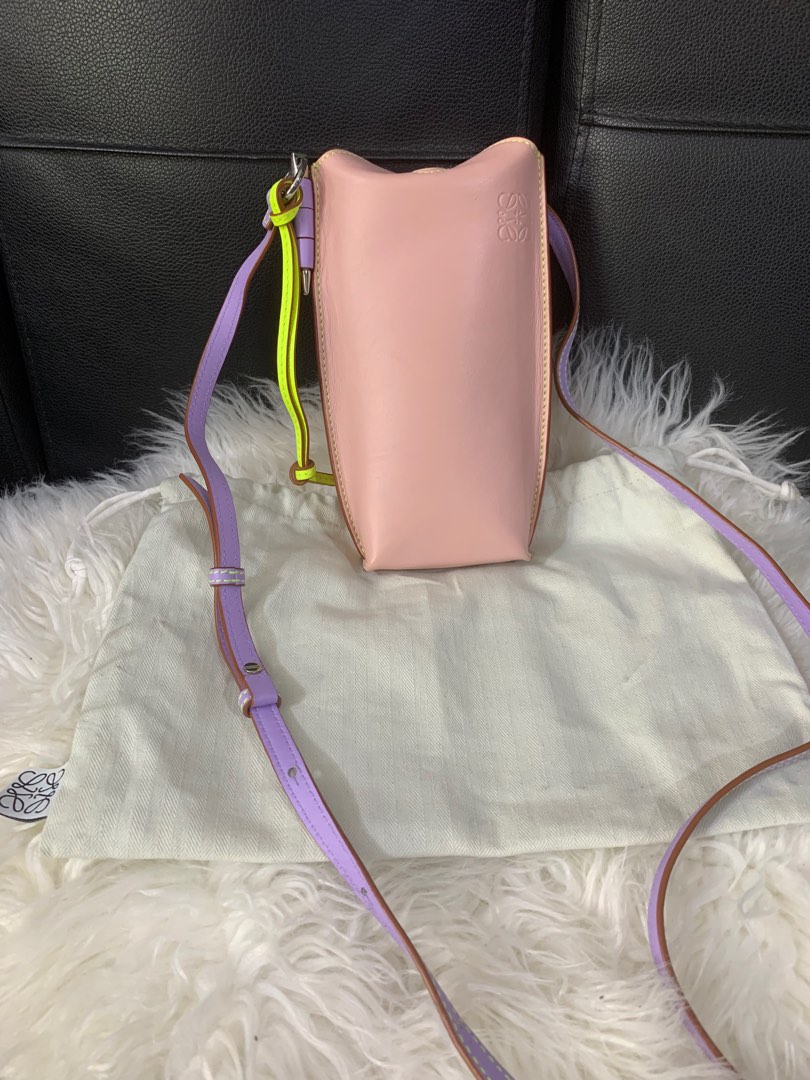 Authentic LOEWE Multicolored Mini Crossbody Pouch Phone Wallet sling ...