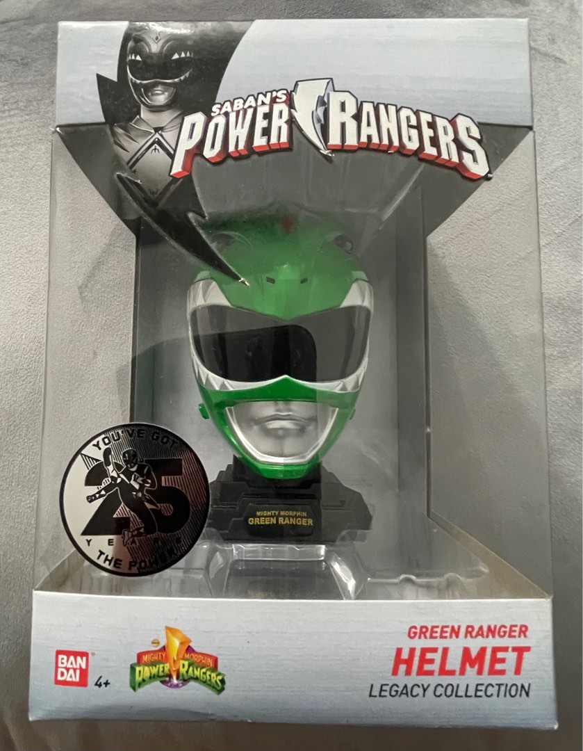 Bandai Legacy 1/4 Green Ranger Helmet Statue, Hobbies & Toys, Toys ...