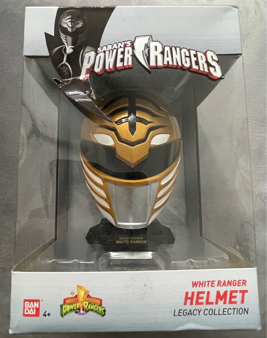 Bandai Legacy White Ranger Helmet Statue, Hobbies & Toys, Toys & Games ...