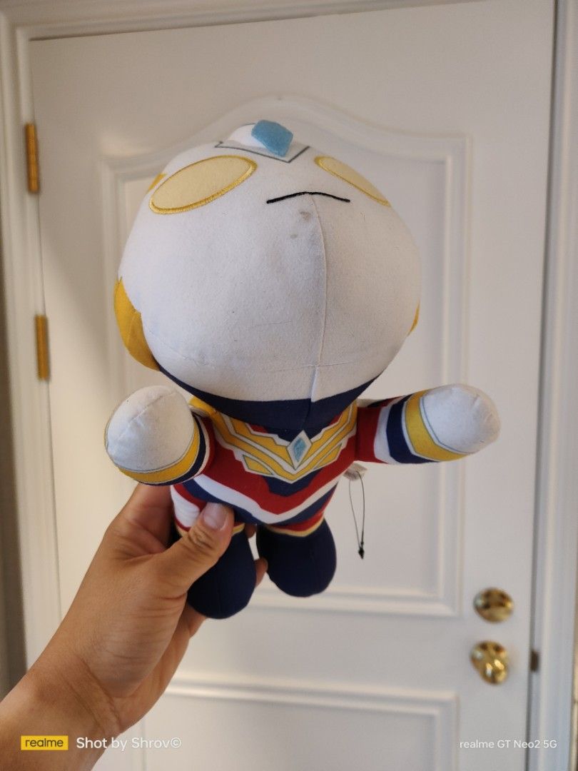 Bandai Original Authentic Model Ultraman Flying Doll Plush Toy Ultraman ...