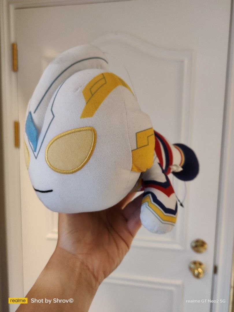 Bandai Original Authentic Model Ultraman Flying Doll Plush Toy Ultraman ...