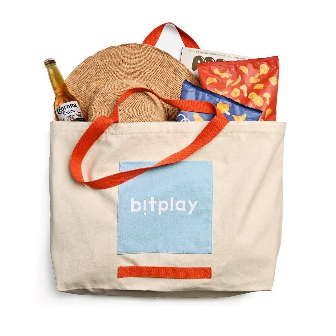 已絕版 bitplay 大容量托特包 收納 30L 夏日撞色款 全新 僅一件, 她的時尚, 包包、錢包, 腰包、胸包在旋轉拍賣