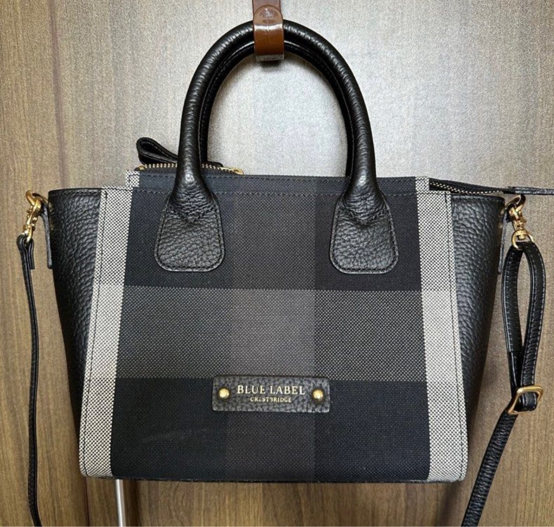 Blue Label Crestbridge bag, Luxury, Bags & Wallets on Carousell