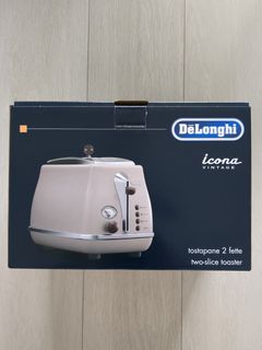 BNIB Delonghi Icona Vintage Toaster Cream Color, TV & Home Appliances ...
