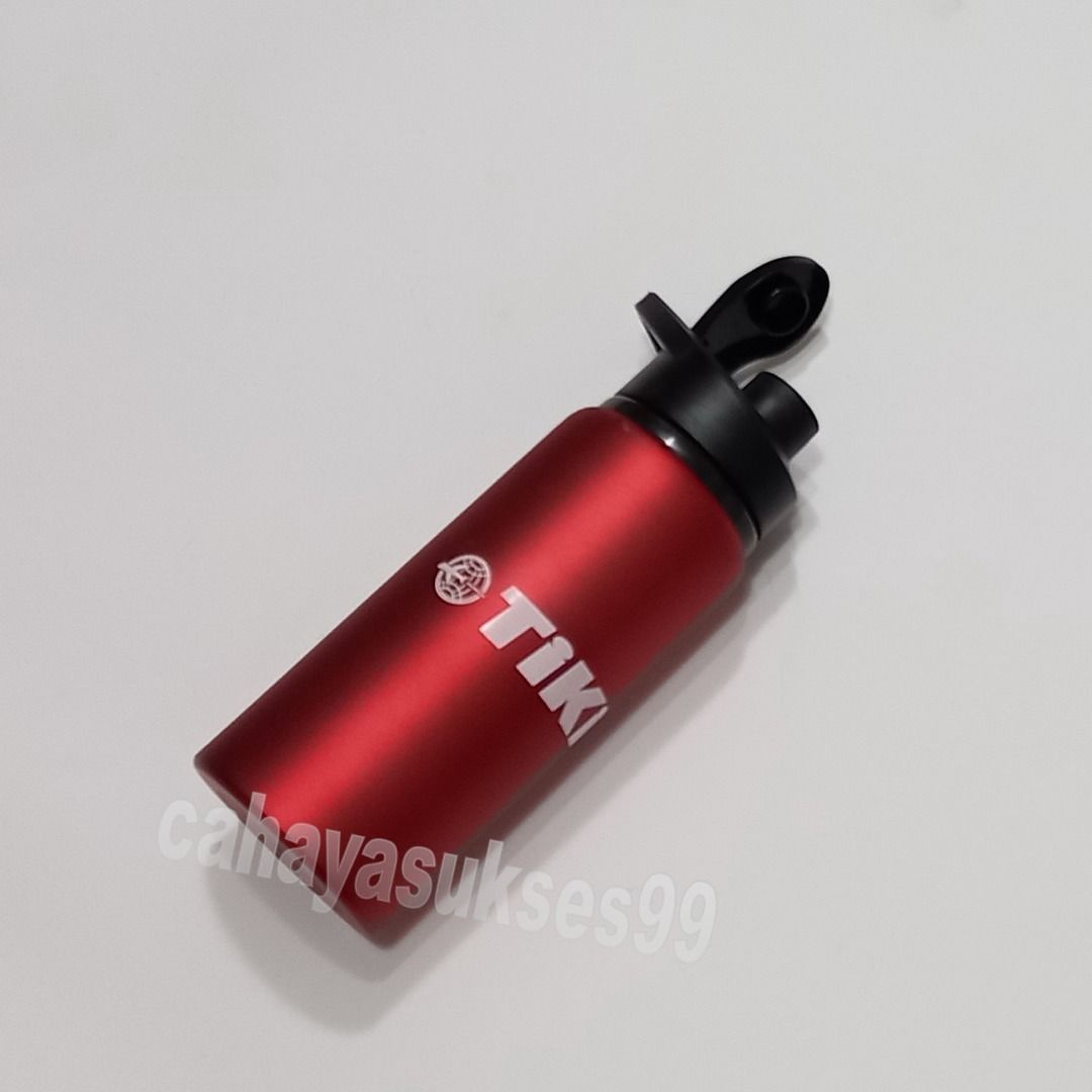 Botol Air Minum BL Warna Merah Kilap Metalik Koleksi Botol Collector ...