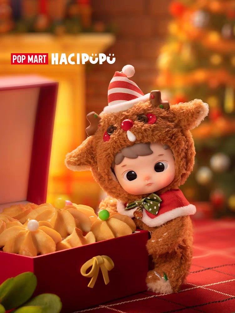 [BRAND NEW! POPMART] POPMART HACIPUPU MERRY CHRISTMAS REINDEER ...