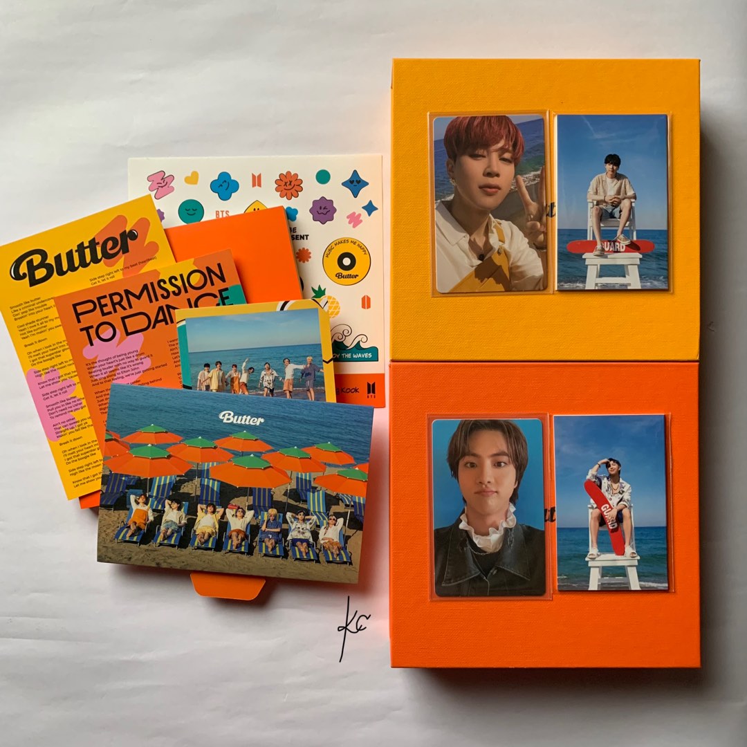 BTS Butter Album (Peaches and Cream version), Hobbies & Toys, Memorabilia & Collectibles, K-Wave ...