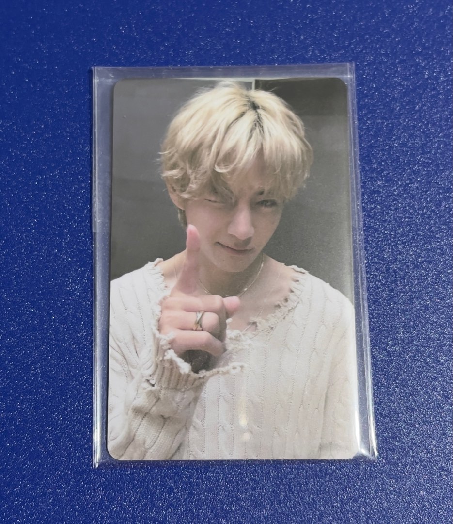 BTS Kim Taehyung Layover PVC Knit Tae, Hobbies & Toys, Memorabilia ...