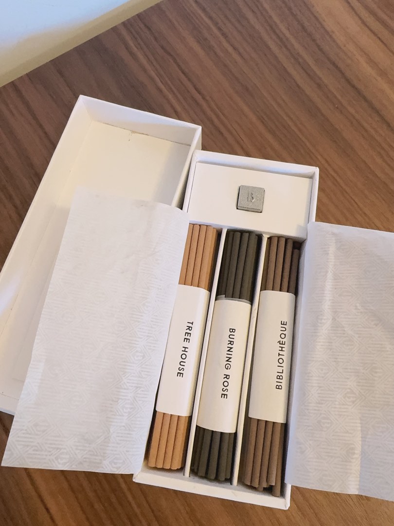 Byredo Trois Encens Set 限定的線香, 美容＆個人護理, 健康及美容 - 香水＆香體噴霧 - Carousell