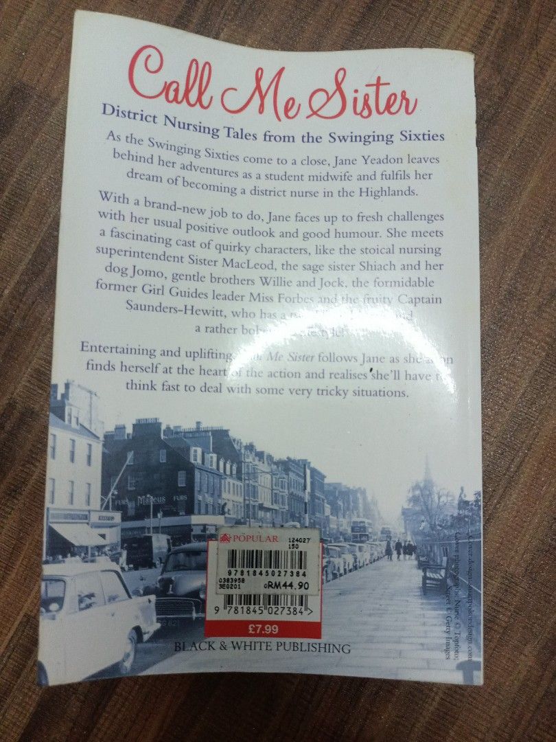 Call Me Sister - Jane Yeadon, Hobbies & Toys, Books & Magazines ...