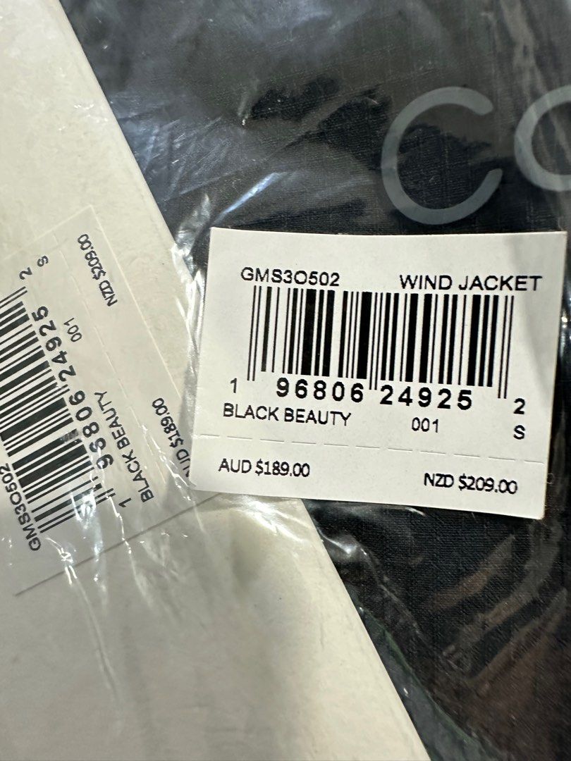 Calvin Klein CK Sport Wind Jacket (Black), Men's Fashion, Coats ...