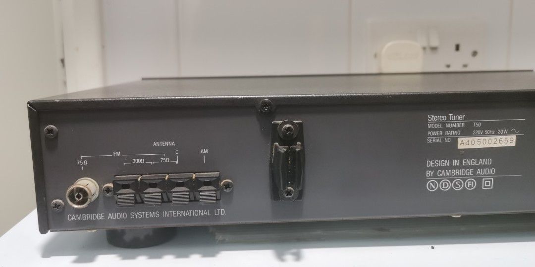Cambridge audio AM/FM STEREO TUNER MODEL T50, 音響器材, Soundbar、揚聲器、藍牙喇叭、耳 ...