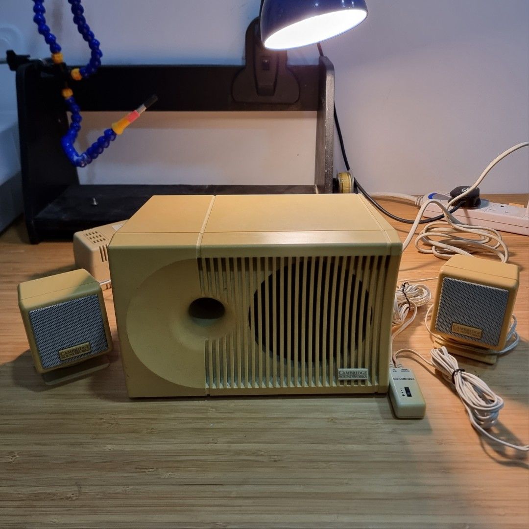 Cambridge SoundWorks 'PC Works" 2.1 speakers, Audio, Soundbars ...