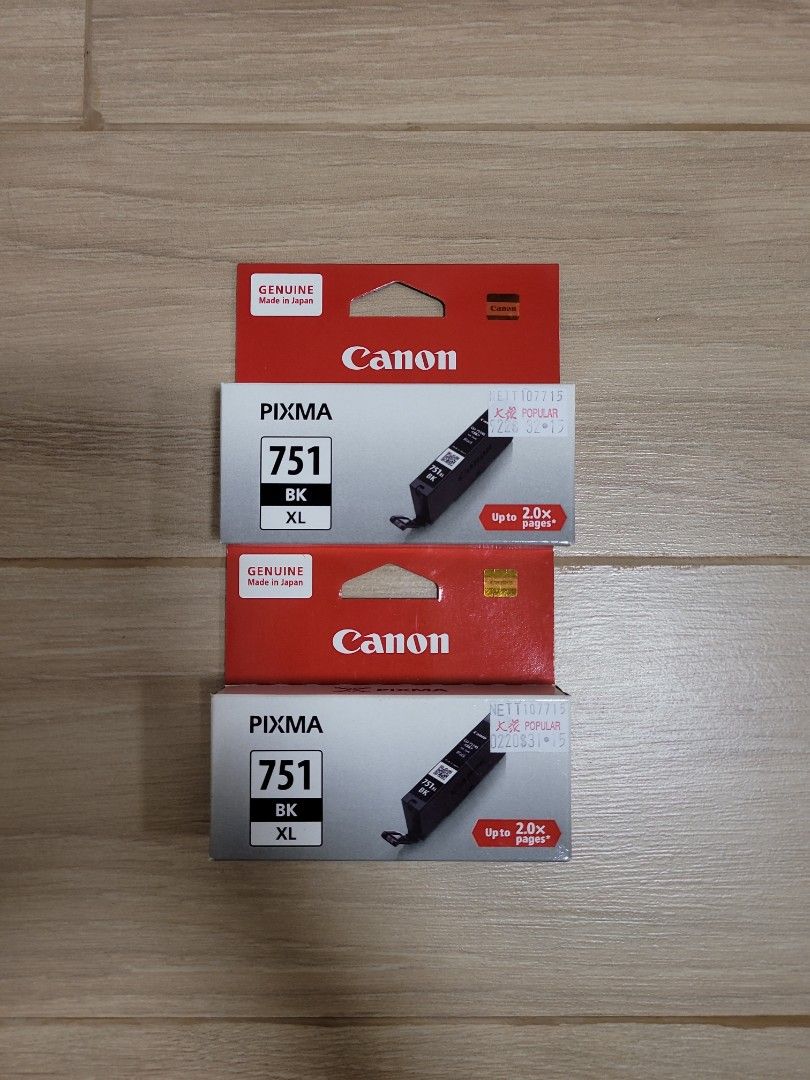 Canon Pixma Ink Cartridge 751, Computers & Tech, Printers, Scanners ...