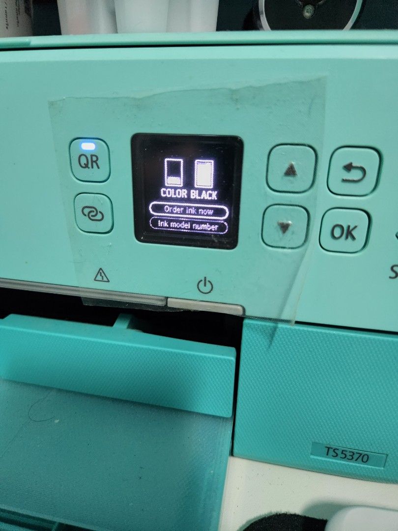 Canon TS 5370 printer (Brilliant green), Computers & Tech, Printers ...