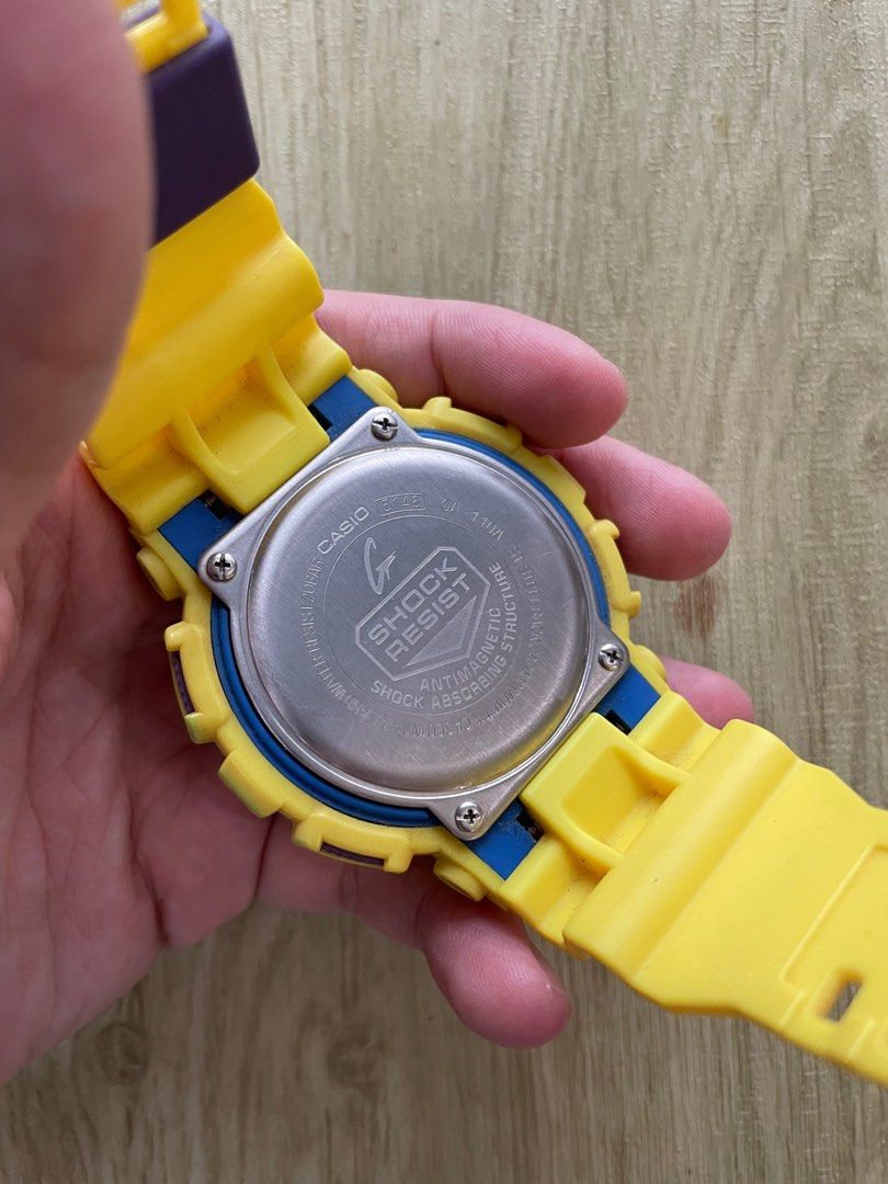 CASIO G-Shock Analog-Digital 'Yellow' GA-110A-9A, Men's Fashion ...