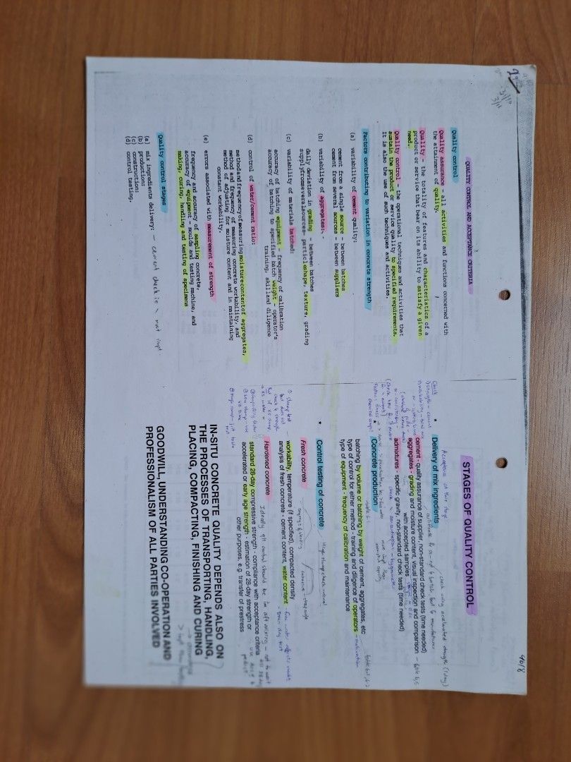 Cement And Concrete Notes Hobbies Toys Books Magazines Textbooks