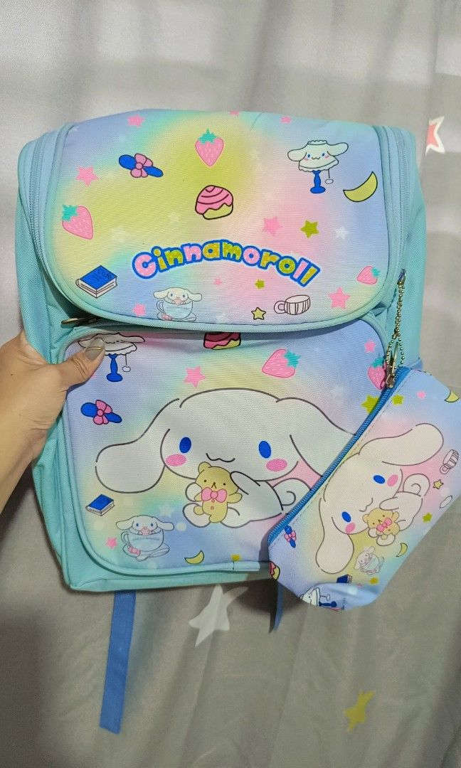 Cinnamoroll Backpack with pouch, Women's Fashion, Bags & Wallets ...