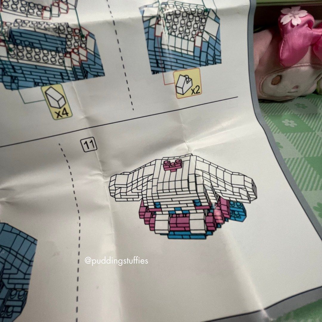 Cinnamoroll Lego DIY Set Display Toy, Hobbies & Toys, Toys & Games on ...