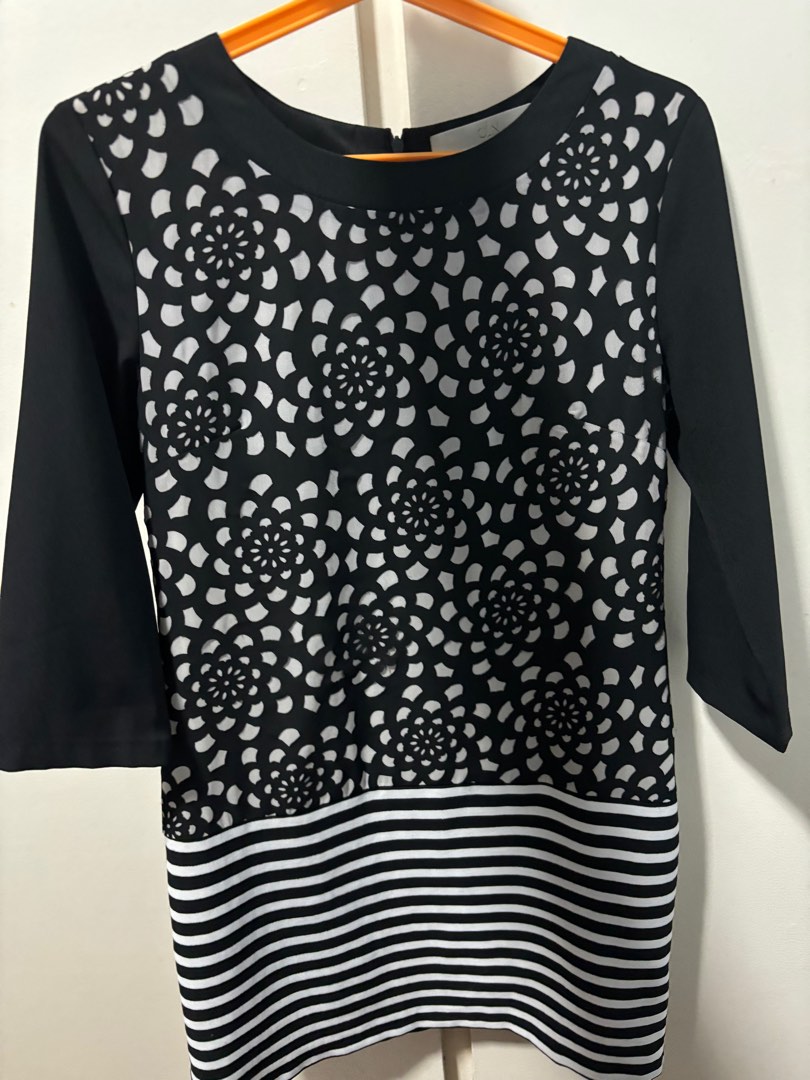 CLN black and white dress, Women's Fashion, Dresses & Sets, Dresses on ...