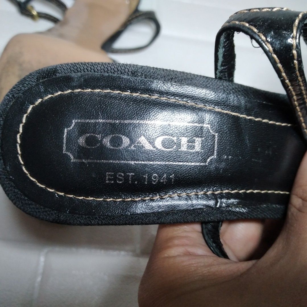 Coach Stephany Platform Sandals, Women's Fashion, Footwear, Heels on ...