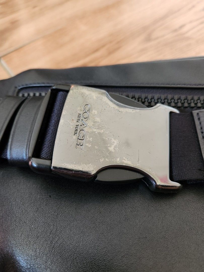 Coach Waist Bag, Men's Fashion, Bags, Belt bags, Clutches and Pouches ...