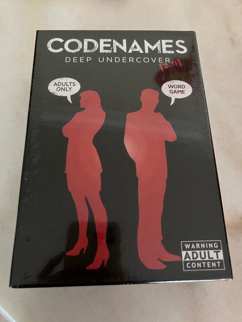 Codenames Deep Undercover, Hobbies & Toys, Toys & Games on Carousell