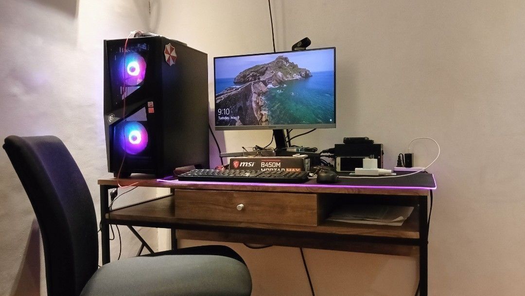 Complete PC set for work from home setup, Computers & Tech, Desktops on ...