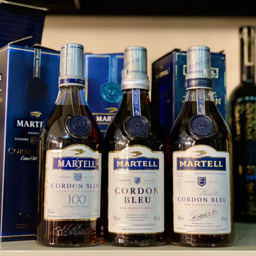 Cordon Bleu Martell gordon blue cognac xo 700ml, Food & Drinks ...