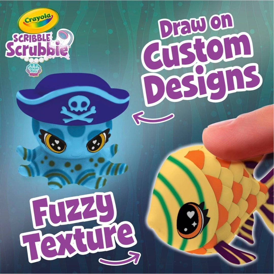 Crayola scribble scrubble pets glow, Hobbies & Toys, Toys & Games on ...