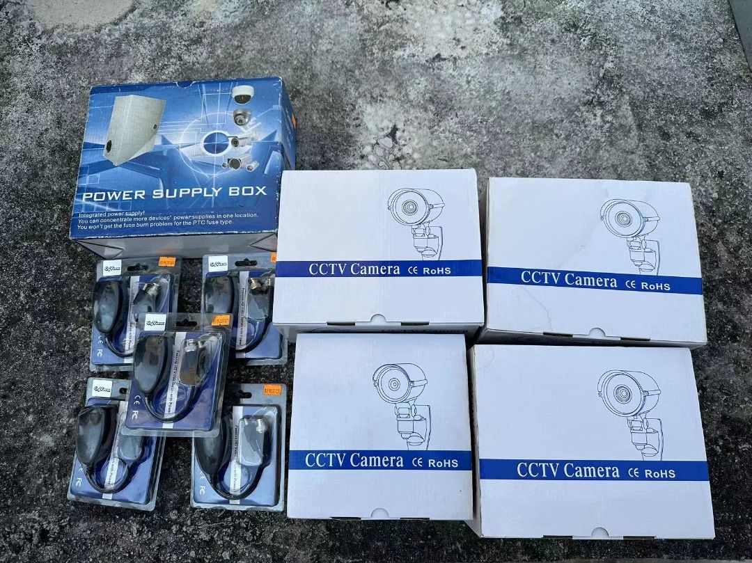 Cyview CCTV camera power supply 監控閉路電視 紅外線鏡頭 供電箱 轉接頭 全新未用 不散賣, 傢俬＆家居, 保安及門鎖 , 保安系統及閉路電視 - Carousell