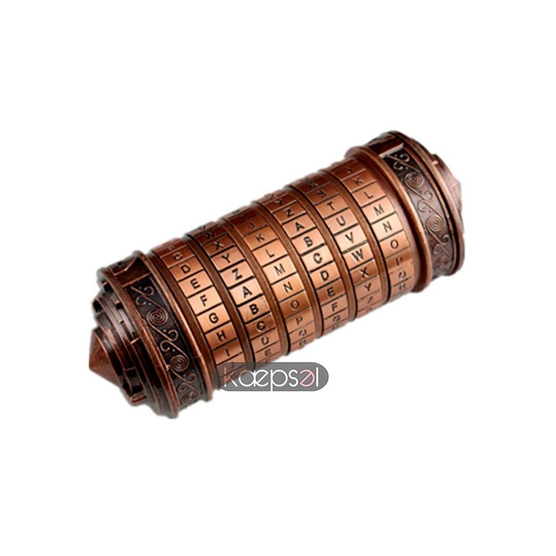 Da Vinci Code Cryptex Special Lock Style Wedding Engagement Ring Box ...