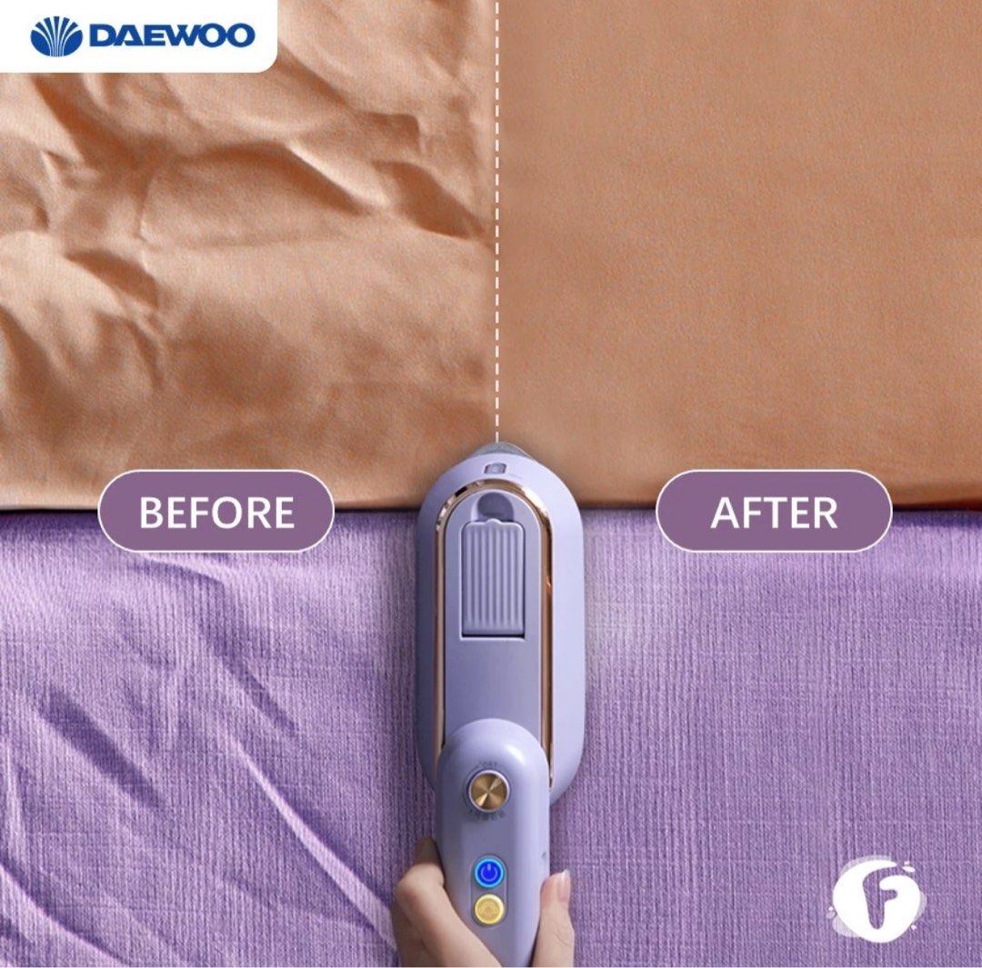 daewoo HI-029 Handheld Steamer, TV & Home Appliances, Irons & Steamers on Carousell