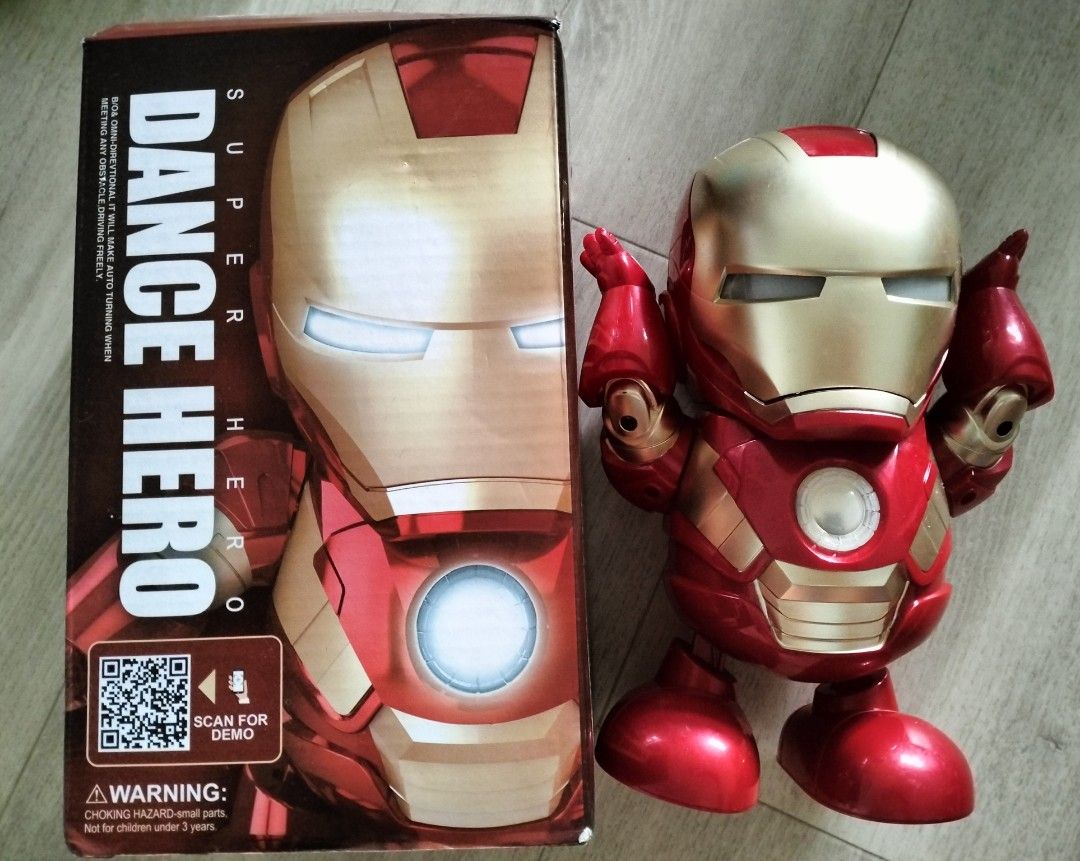 Dance Hero - Iron Man, Hobbies & Toys, Toys & Games on Carousell