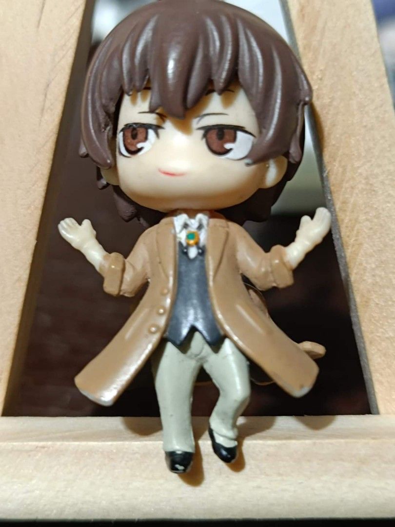 Dazai Osamu Figure Keychain, Hobbies & Toys, Toys & Games on Carousell