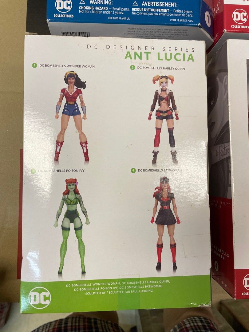 全新DC Designer Series Ant Lucia 1-4 Marvel Legends Spider Man SHF MAFEX ...